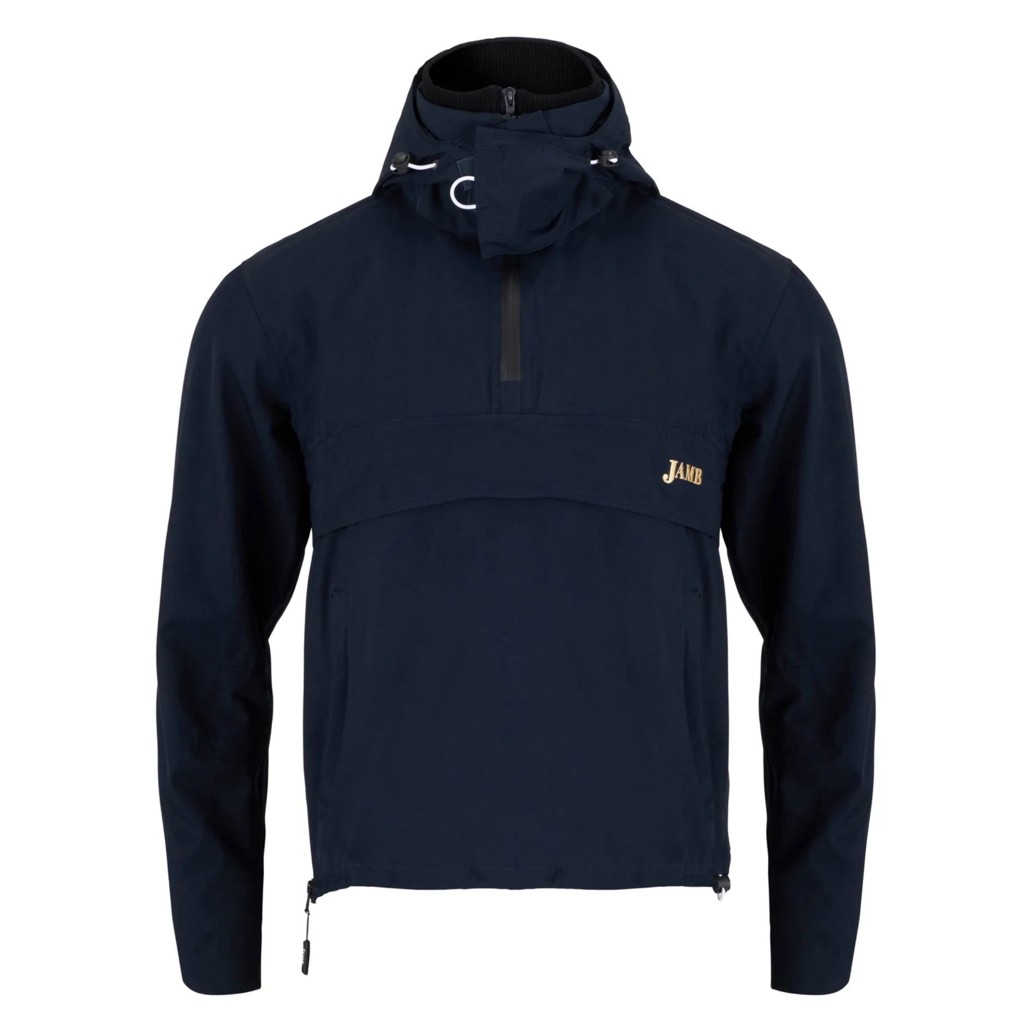 PC Racewear Unisex Jamb Kagool Windbreaker Riding Jacket in Navy